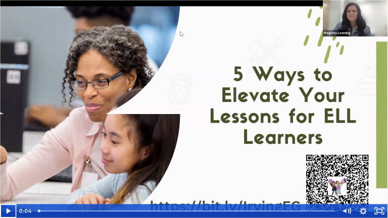 Training & Webinars for Educators | Progress Learning
