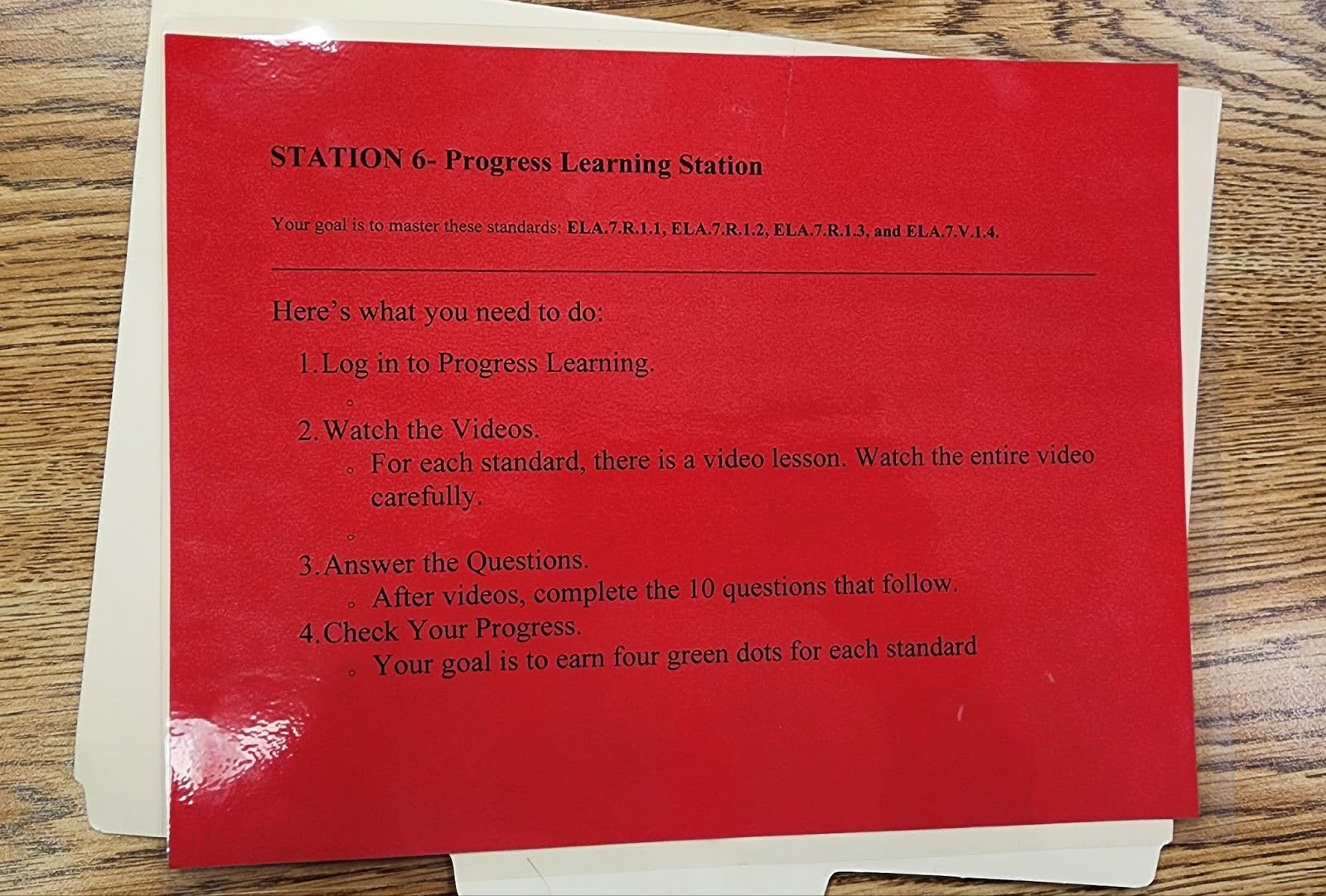 Progress Learning in Action at Holley Navarre Middle